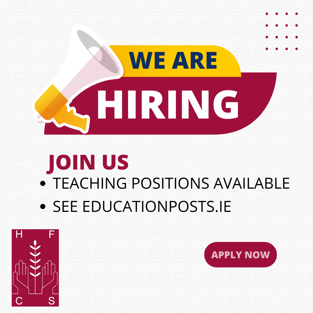 Teaching Posts 2025-26 - HFCS.ie